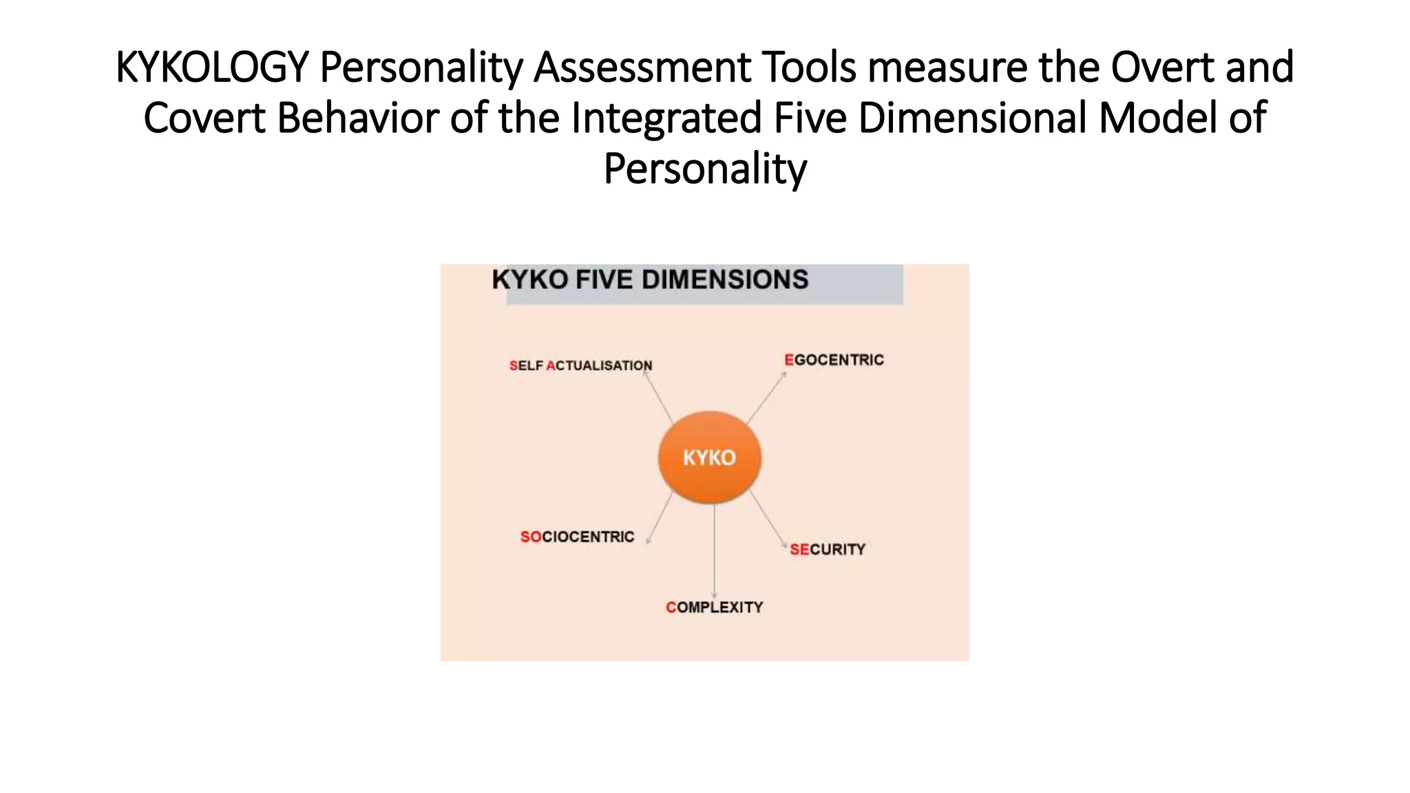Kykology sociocentric dimension of the integrated model of personality ...