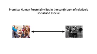 Kykology sociocentric dimension of the integrated model of personality ...
