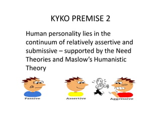 Kyko multiple theoretical construct premises and theories | PPT