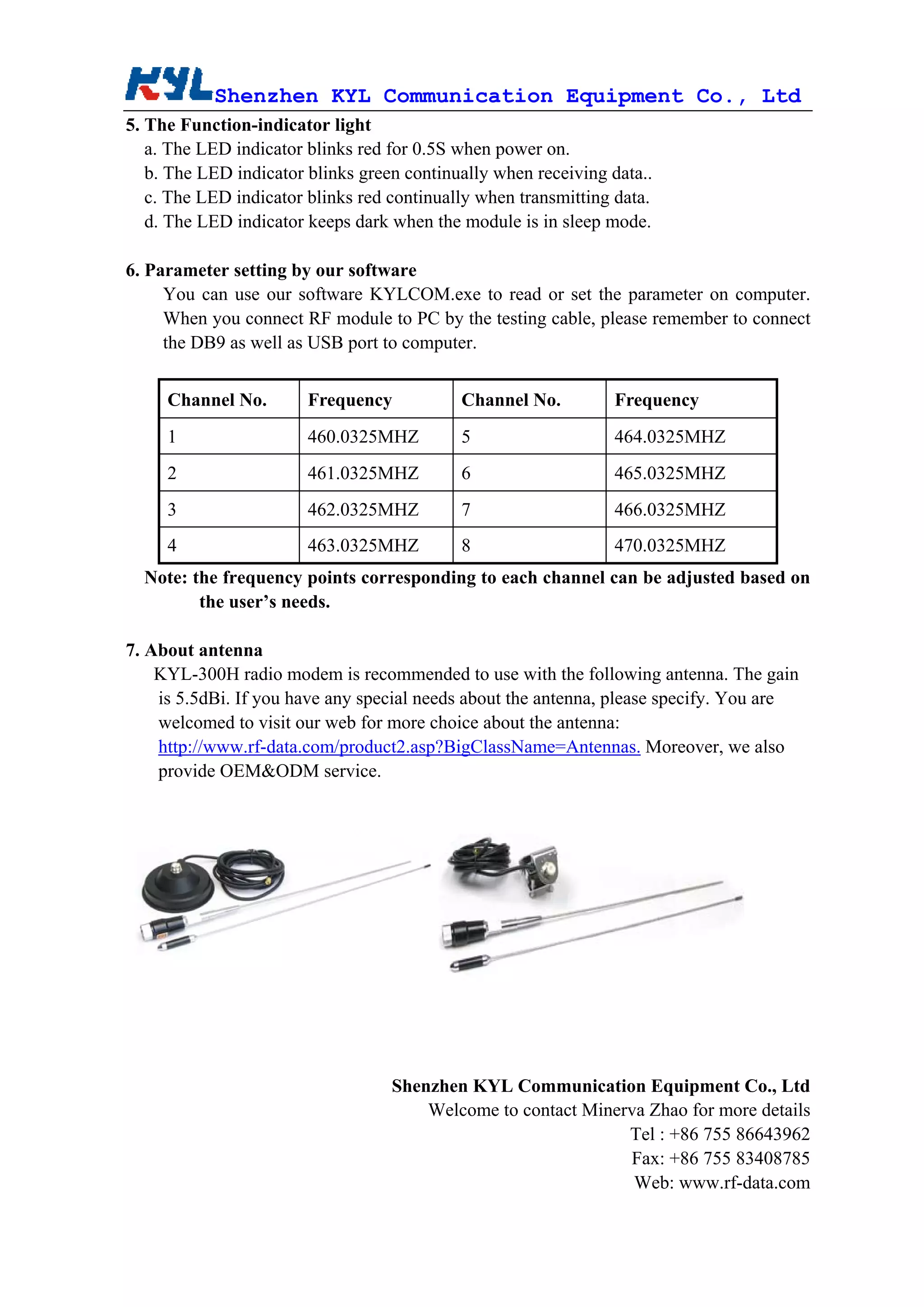 Radio Module KYL-300H 8-10 km RS232/RS485/TTL Wireless data ...