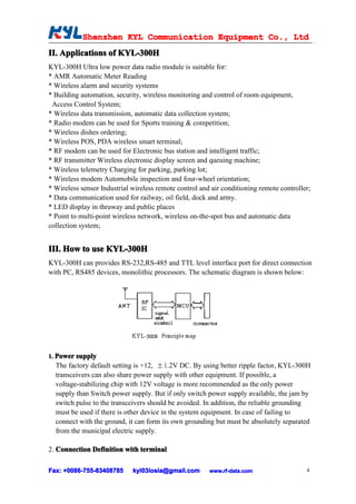 Kyl 300 h user manual | PDF