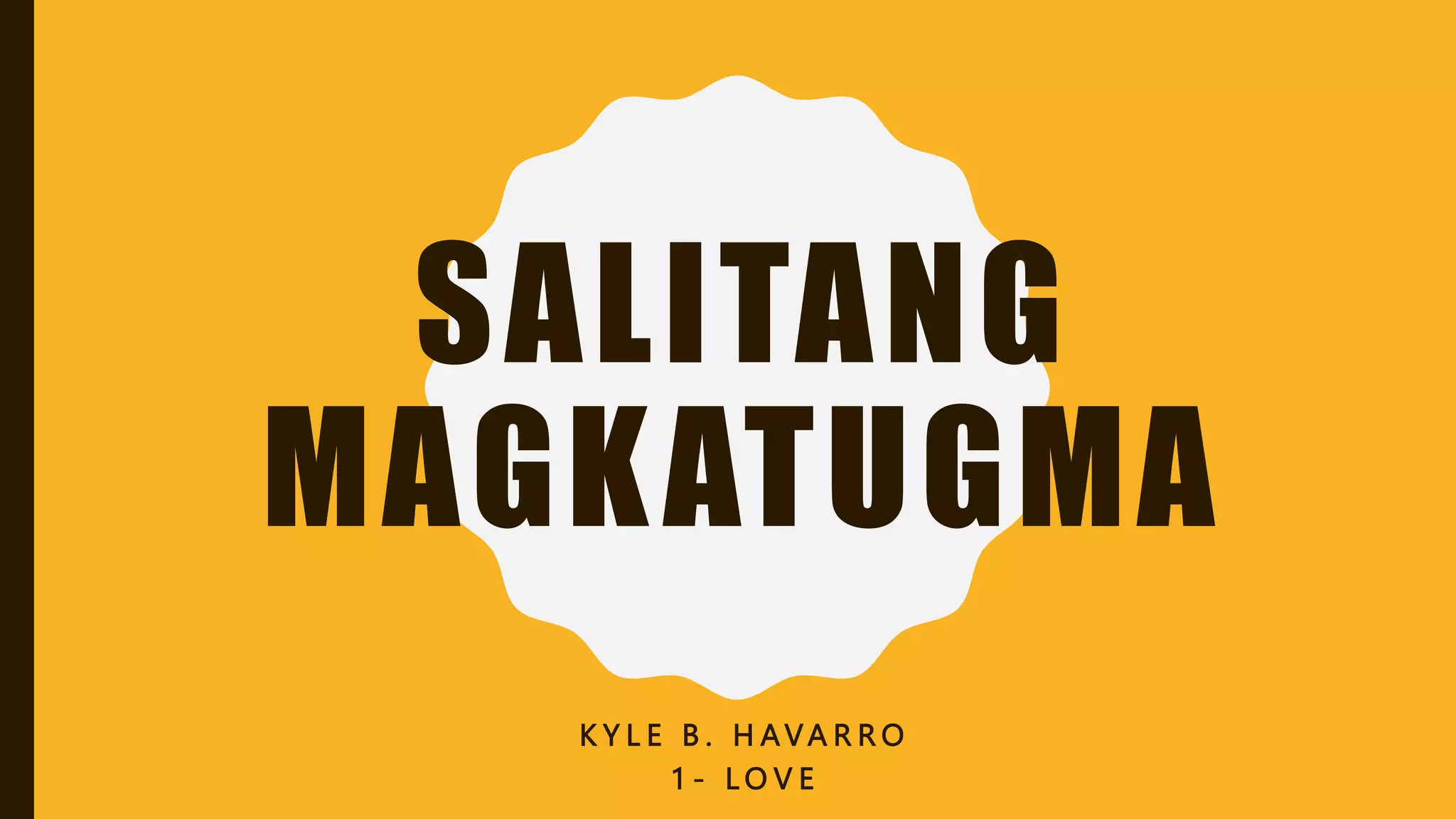 Salitang Magkatugma.pptx | Asia Travel | Travel Locations