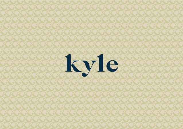 Kyle Men's Pearl Jewelry - Brand Identity Alternative Design | PPT