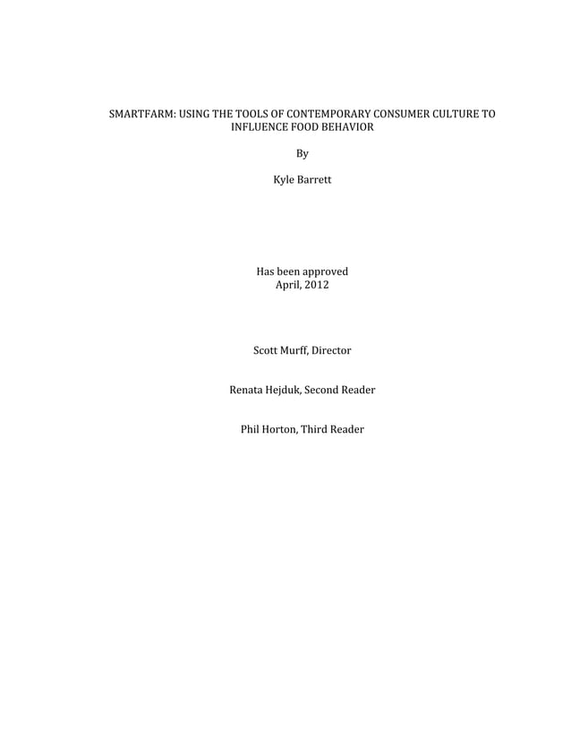 Kyle barrett thesis illustrated | PDF