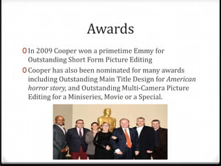 Kyle cooper presentation | PPTX