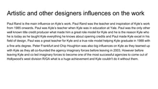 Kyle cooper presentation | PPTX