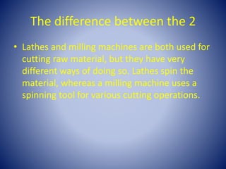 Kyle eaton 3432 assignsubmission_file_lathes and mills powerpoint | PPTX