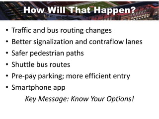 Kyle Field Game Day Transportation Plan | PPTX