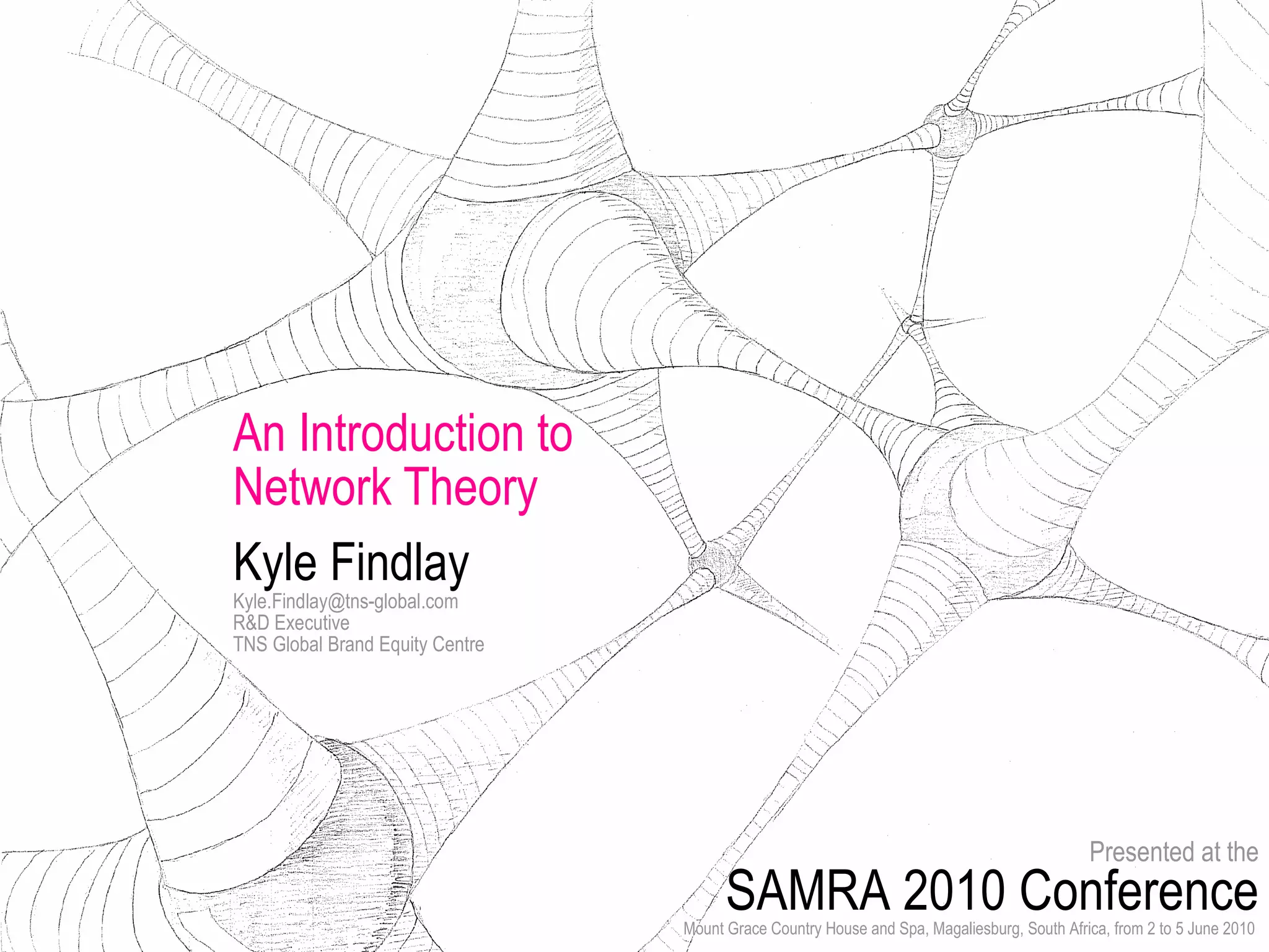 An Introduction to Network Theory | PPT