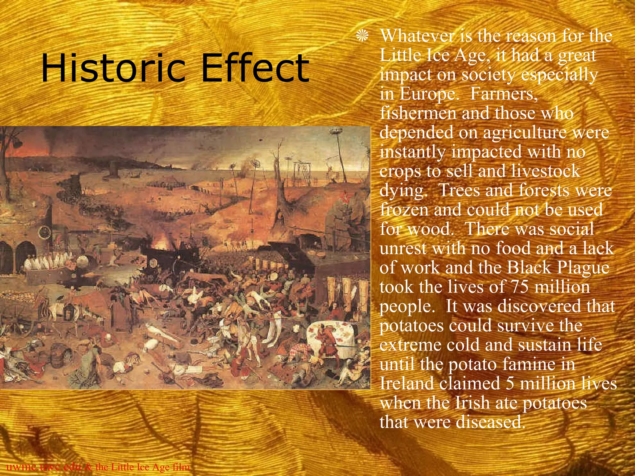 The Little Ice Age | PPT | Geology | Science