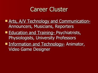 Kyle’S Career Path | PPT