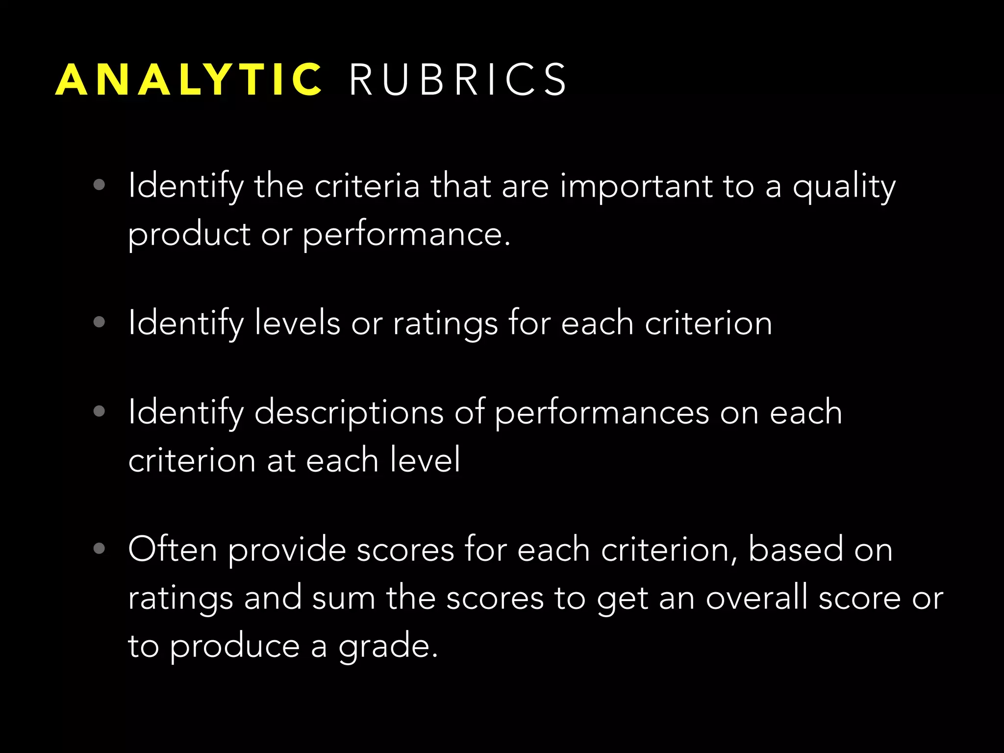 Designing Rubrics for Competency-based Education | PDF