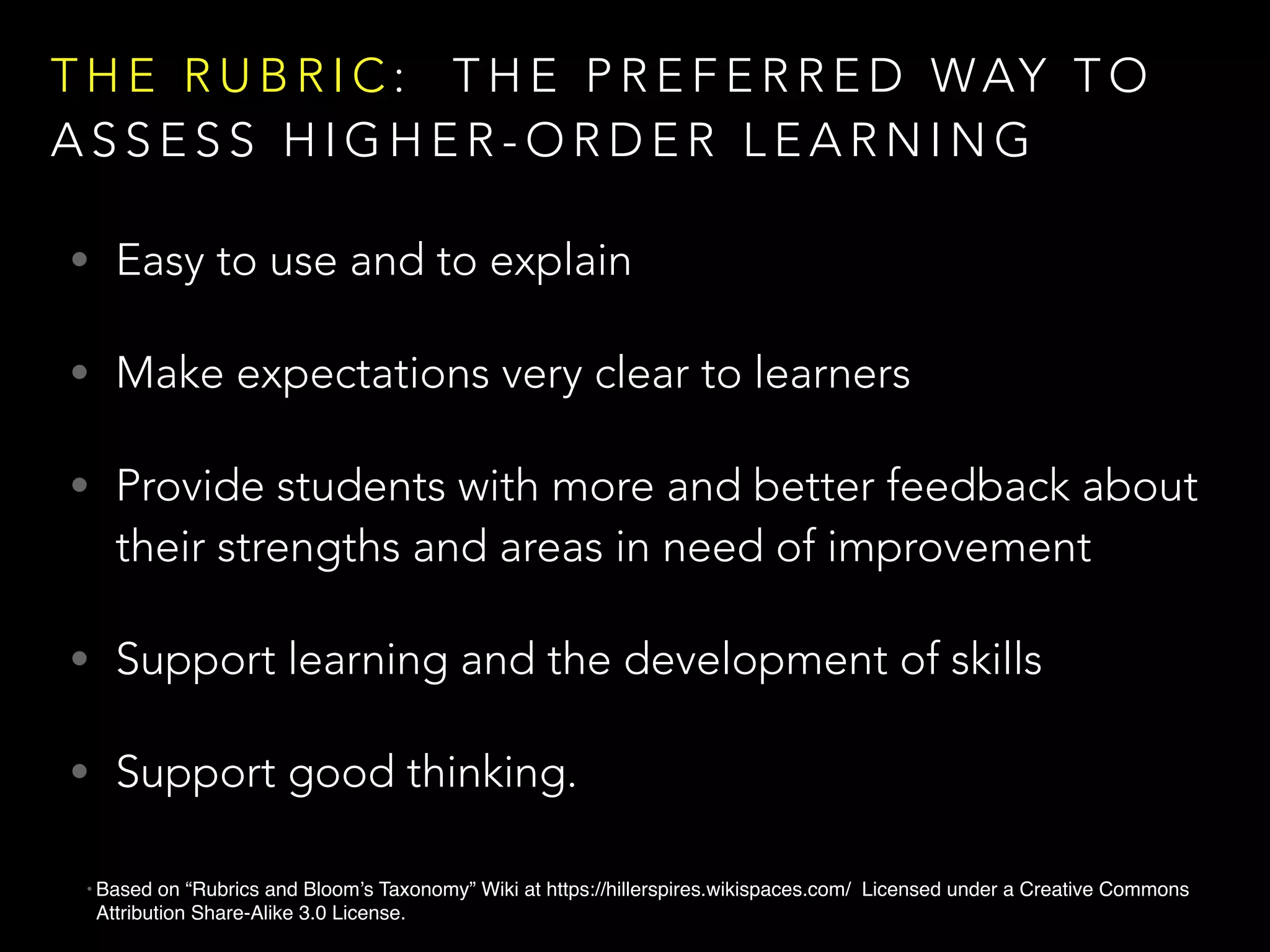 Designing Rubrics for Competency-based Education | PDF