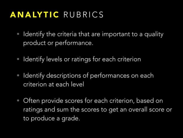 Designing Rubrics for Competency-based Education | PPT Designing Rubrics for Competency-based Education | PPT