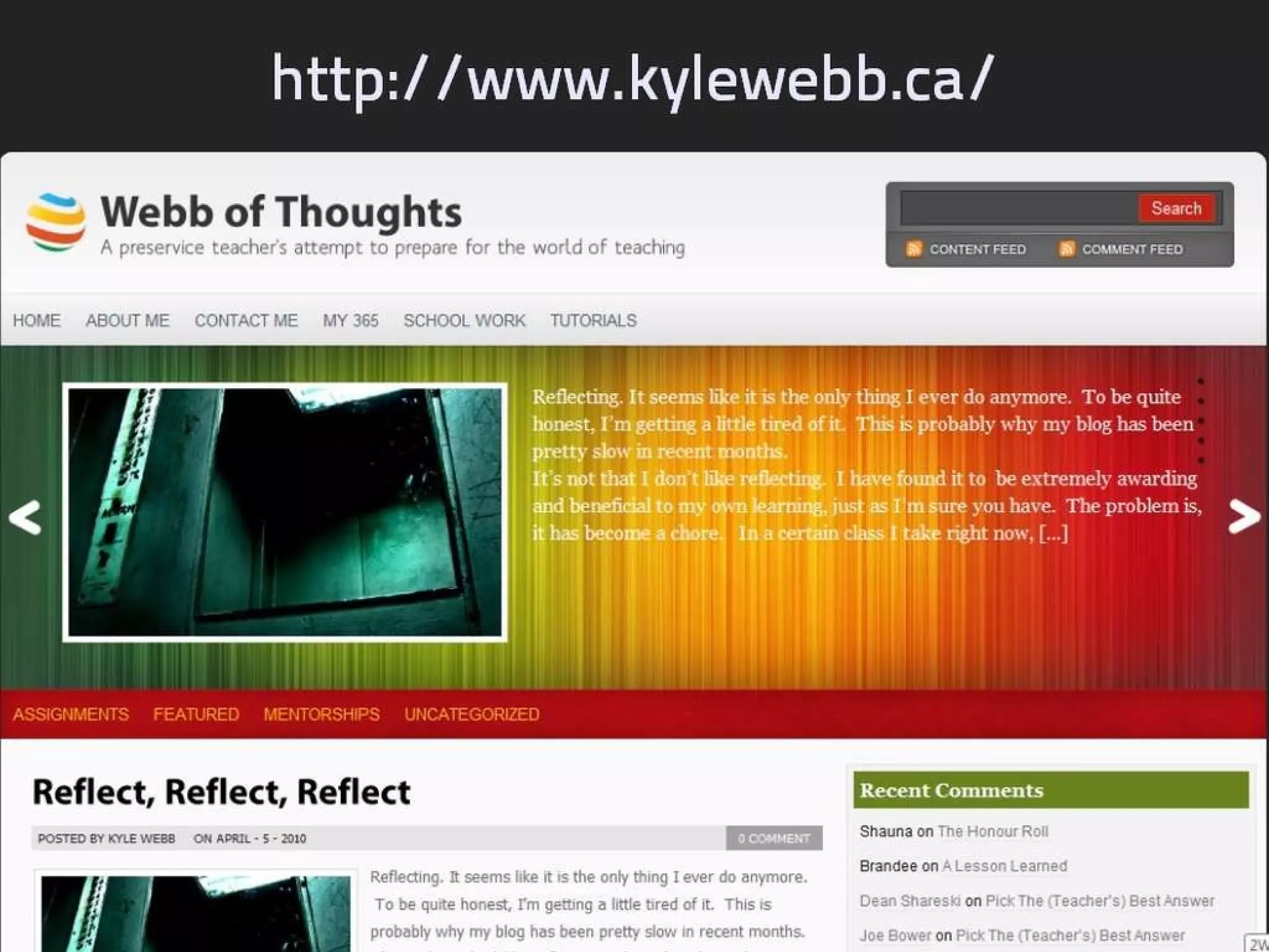 ECMP455 - A Reflection | PPT