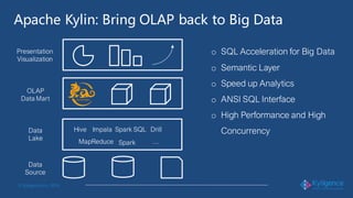 Apache Kylin and Use Cases - 2018 Big Data Spain | PPT