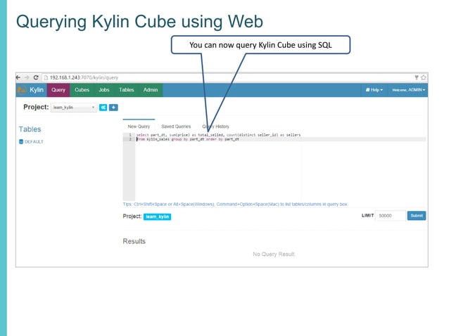 Kylin olap part 1- getting started | PPT Kylin olap part 1- getting started | PPT