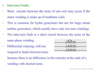 Lecture_22_-_Generator_Protection by Dr. AHmad-al-Subhi | PDF
