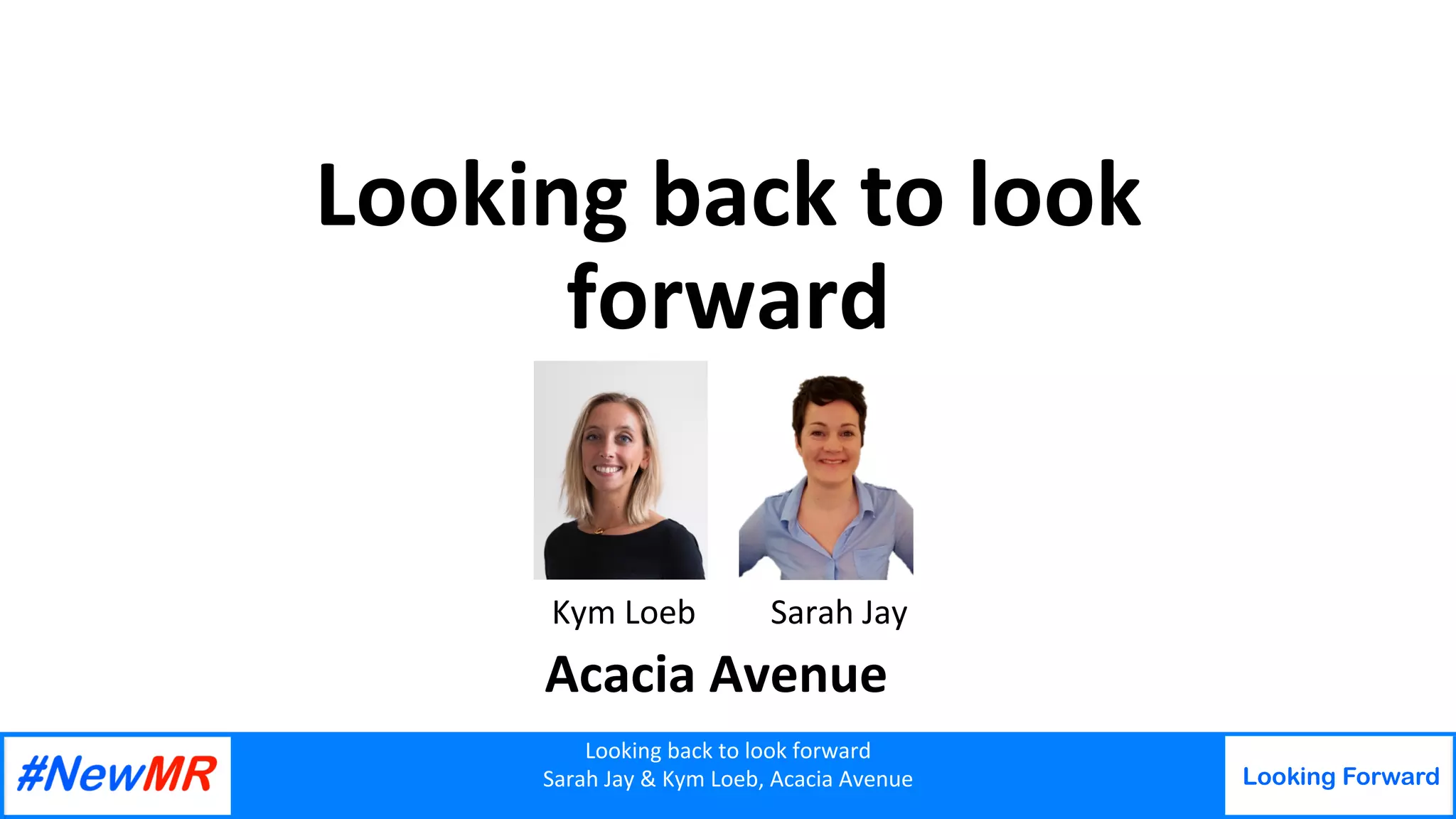 Looking back to look forward | PDF