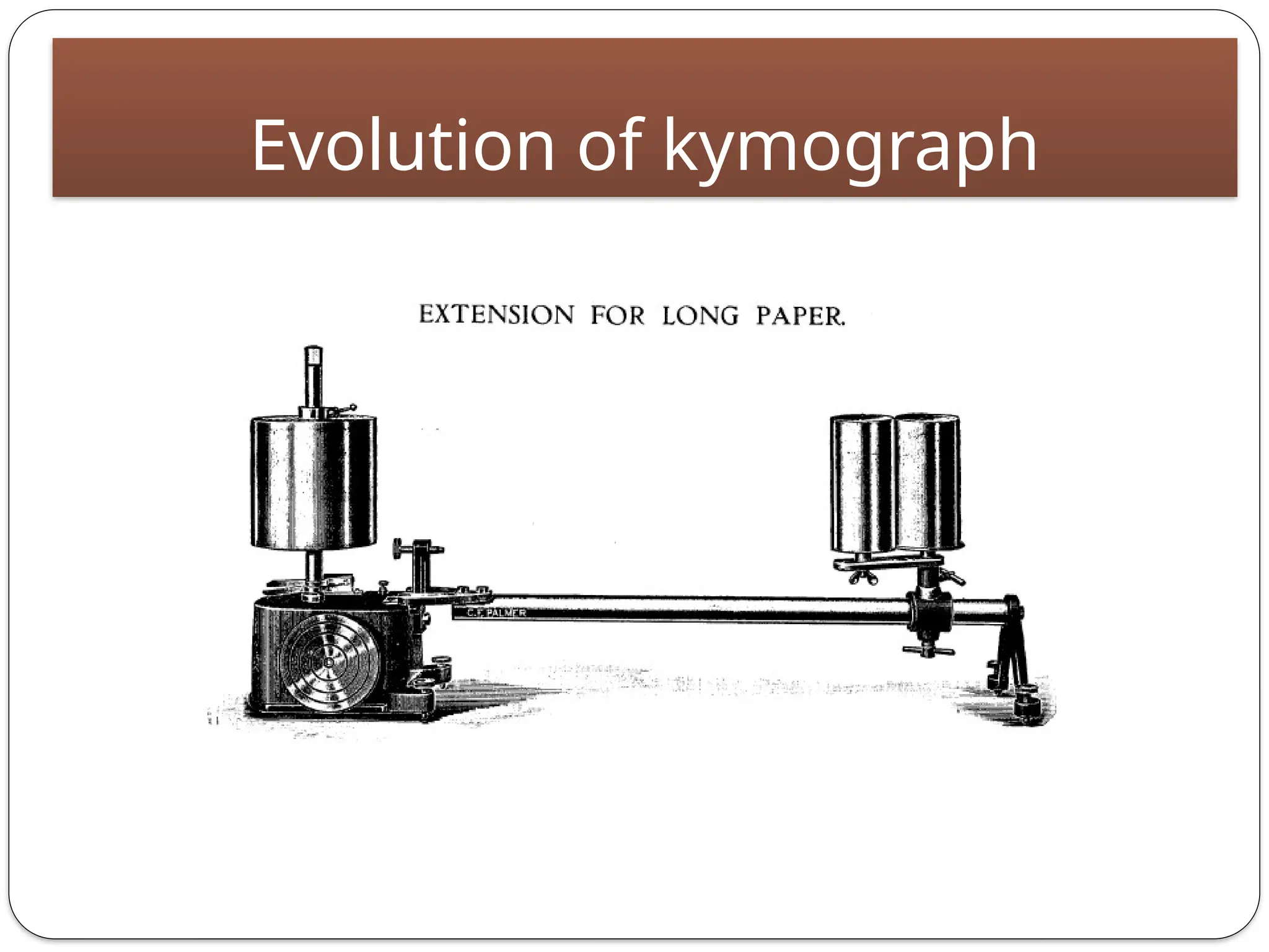 KYMOGRAPH. FOR UNDER GRAT UATE STUDENTS | PPTX