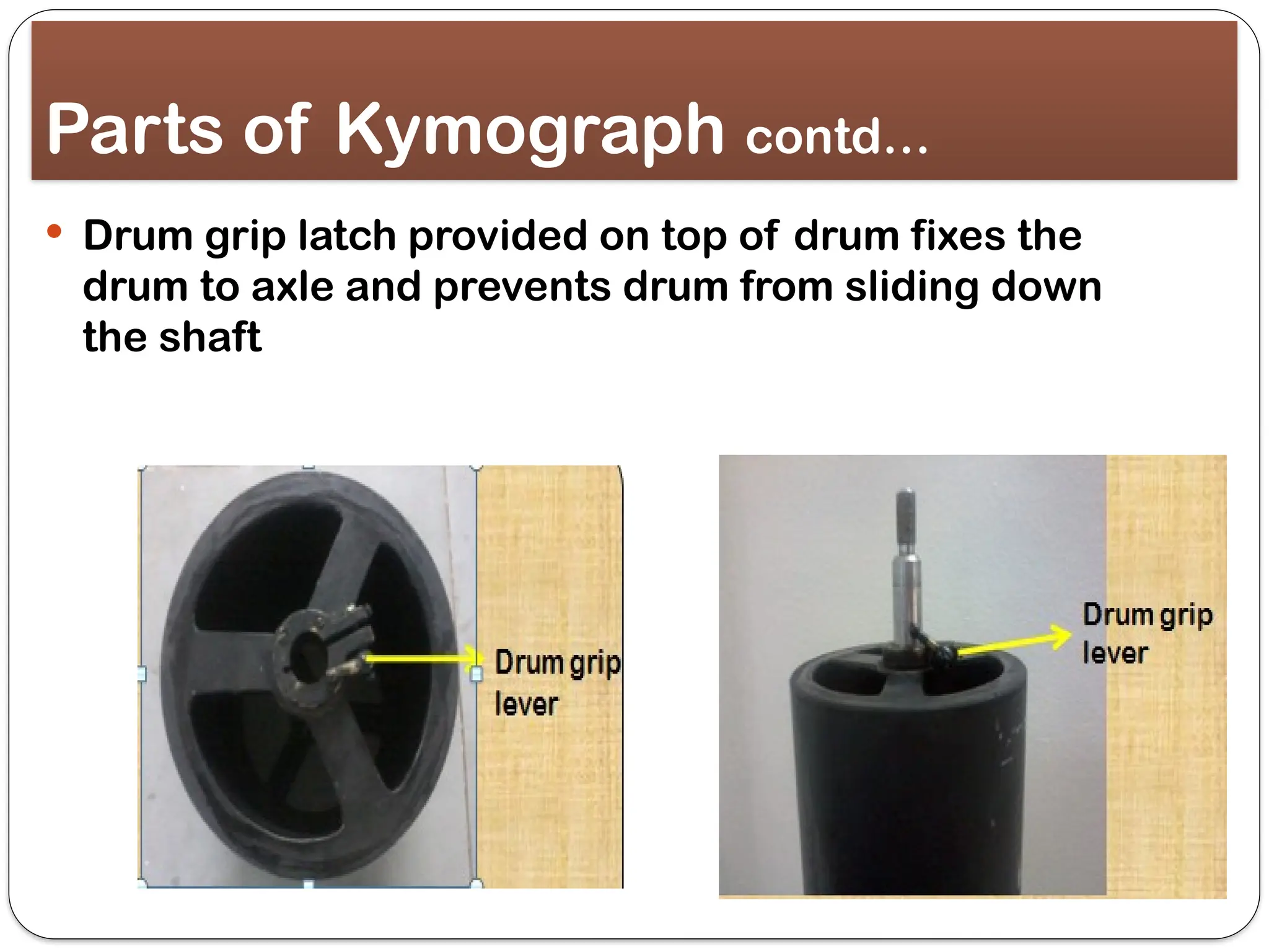 KYMOGRAPH. FOR UNDER GRAT UATE STUDENTS | PPTX