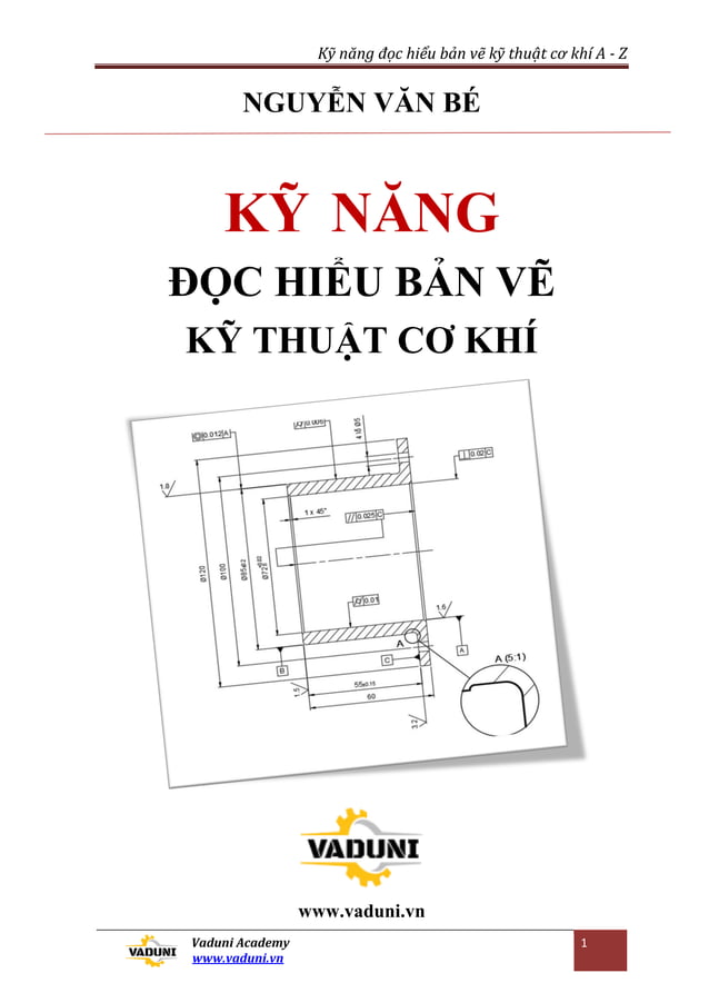 Kỹ năng đọc hiểu bản vẽ cơ khí - VADUNI | PDF