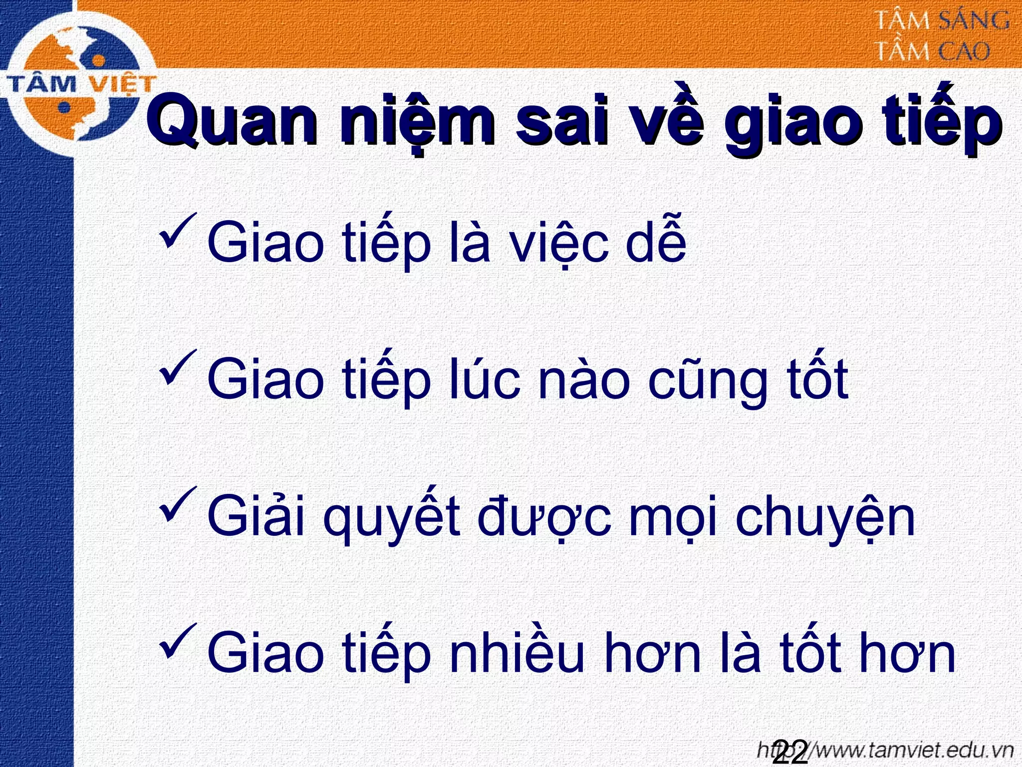 Ky nang giao tiep | PPT