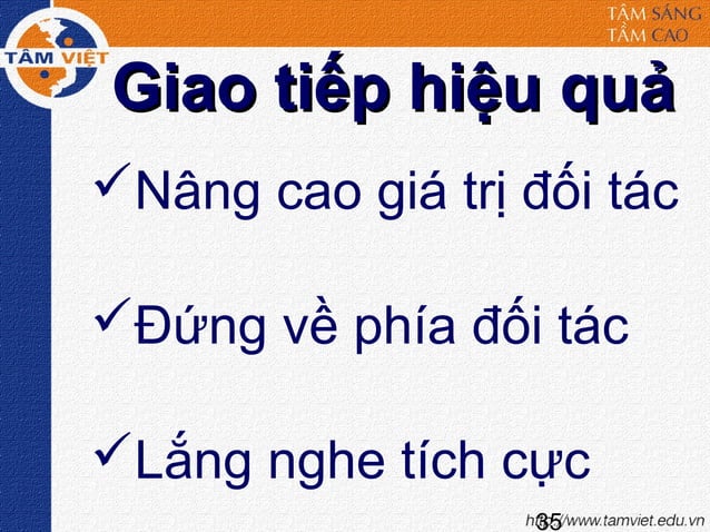 Ky nang giao tiep | PPT