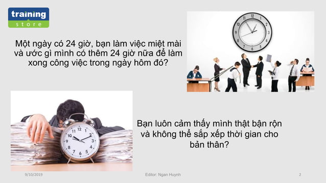 Ky nang quan ly thoi gian hieu qua - lam chu thoi gian, ban da thuc hien dung cach - ma tran ...