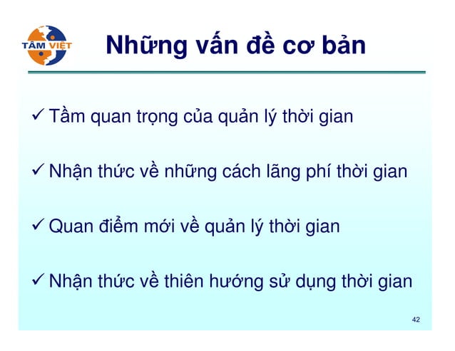 Ky nang quan li thoi gian | PDF