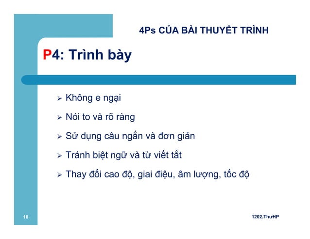 Ky nang thuyet trinh | PDF