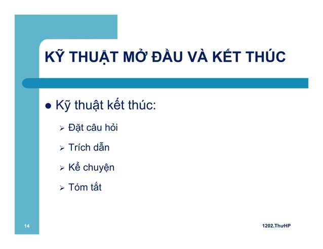 Ky nang thuyet trinh | PDF