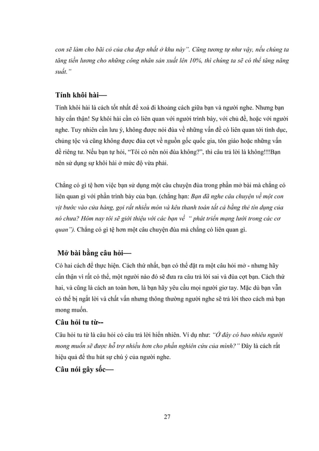 Ky nang thuyet trinh | PDF