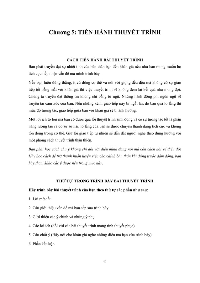 Ky nang thuyet trinh | PDF