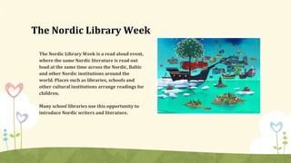 School library scene in Iceland by Anna Gudmundsdottir & team | PPT
