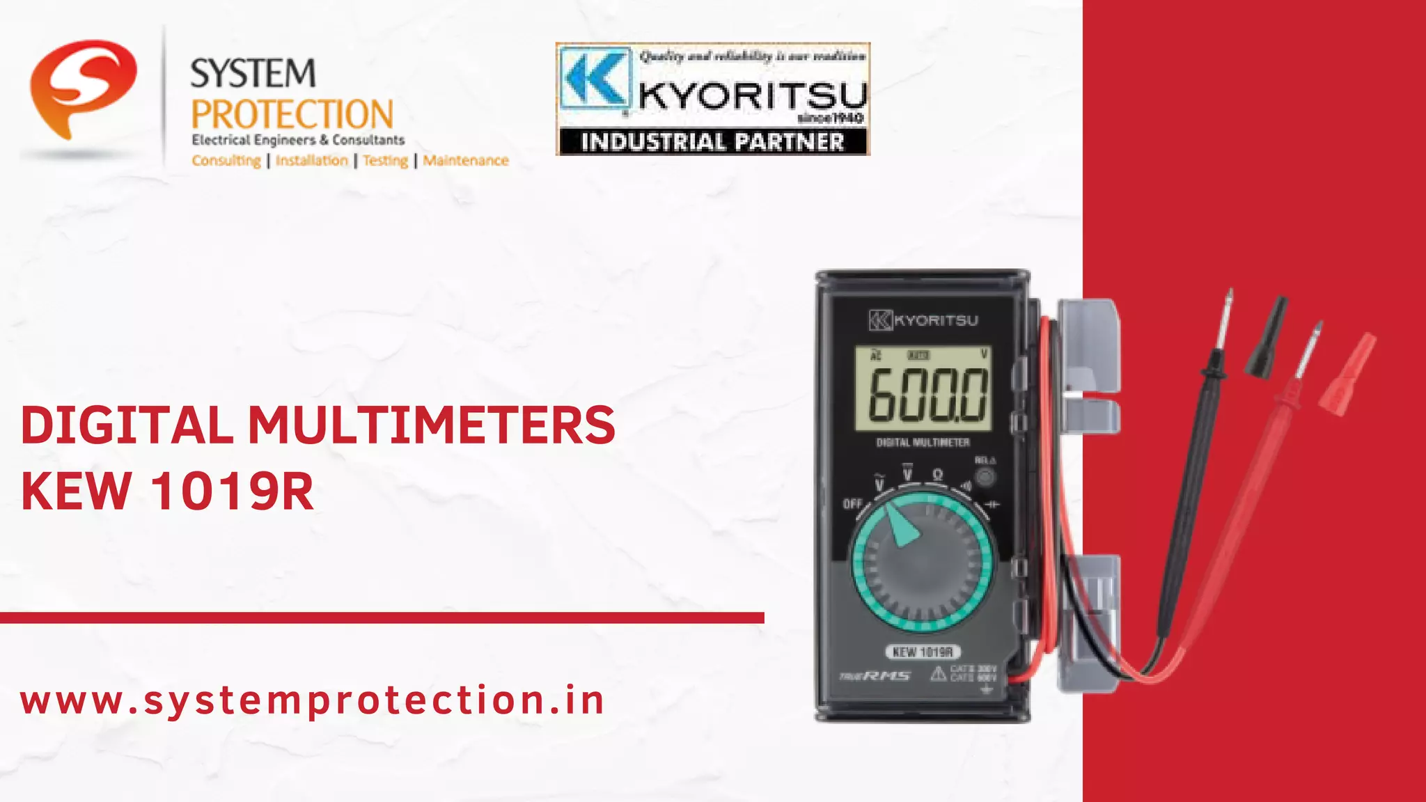 Digital Multimeters | KEW 1019R | Kyoritsu | PDF