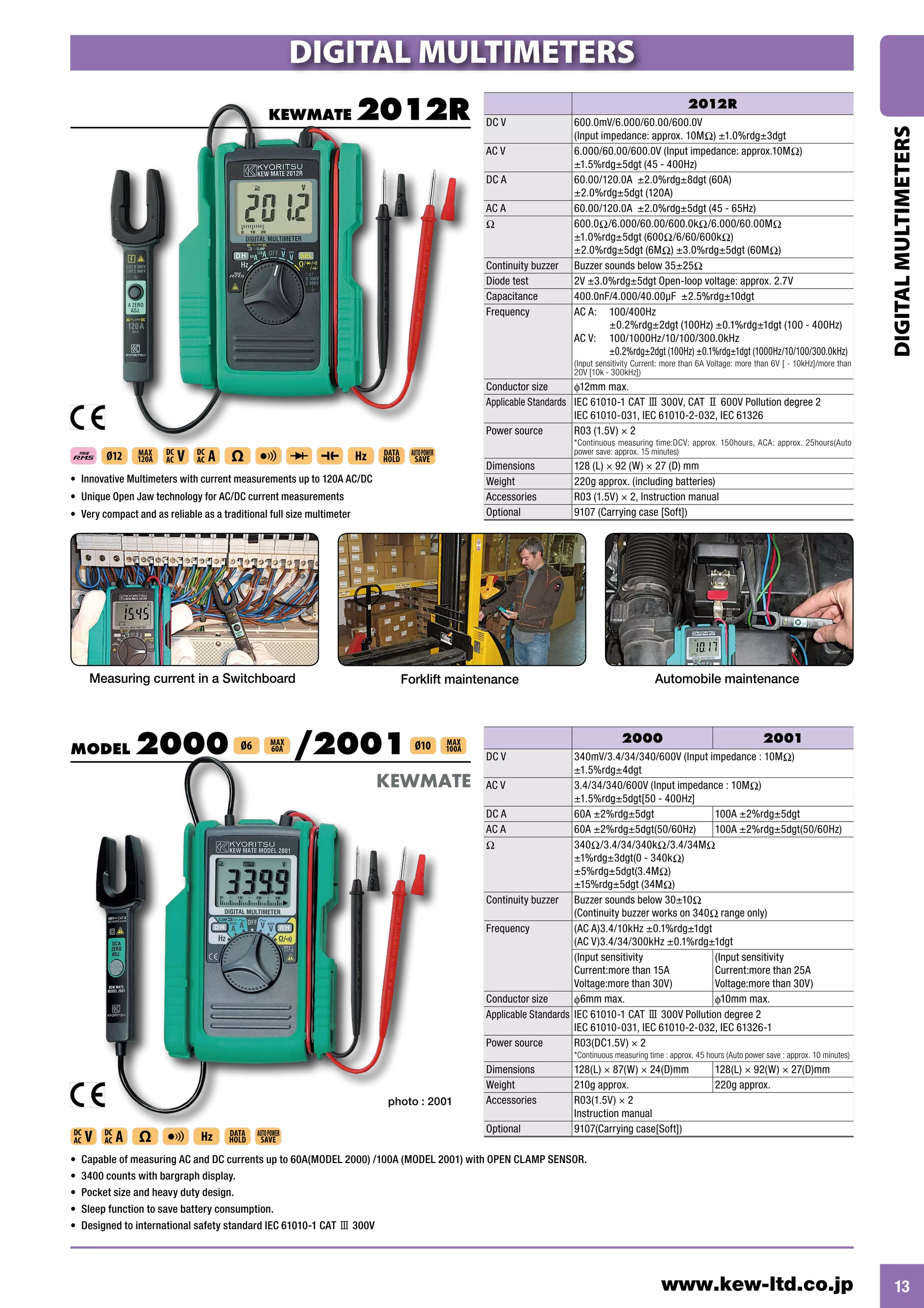 Kyoritsu Electrical Test Tools in ROnexbd | PDF