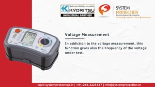 Kyoritsu Multi-Function Testers | KEW 6016 | PDF