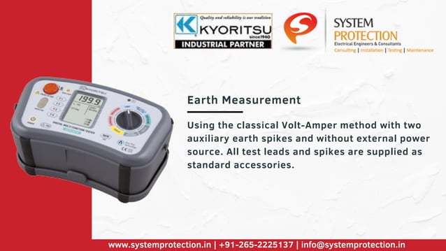 Kyoritsu Multi-Function Testers | KEW 6016 | PPT