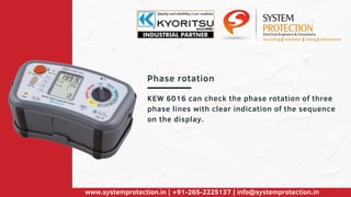 Kyoritsu Multi-Function Testers | KEW 6016 | PDF