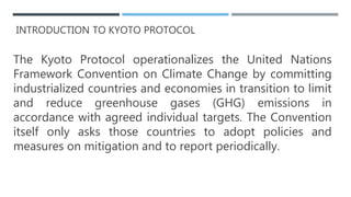 Kyoto protocol | PPTX
