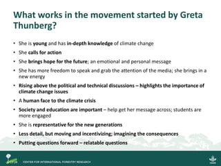 Putting a halt on climate change, stories from forests and wetlands | PPT