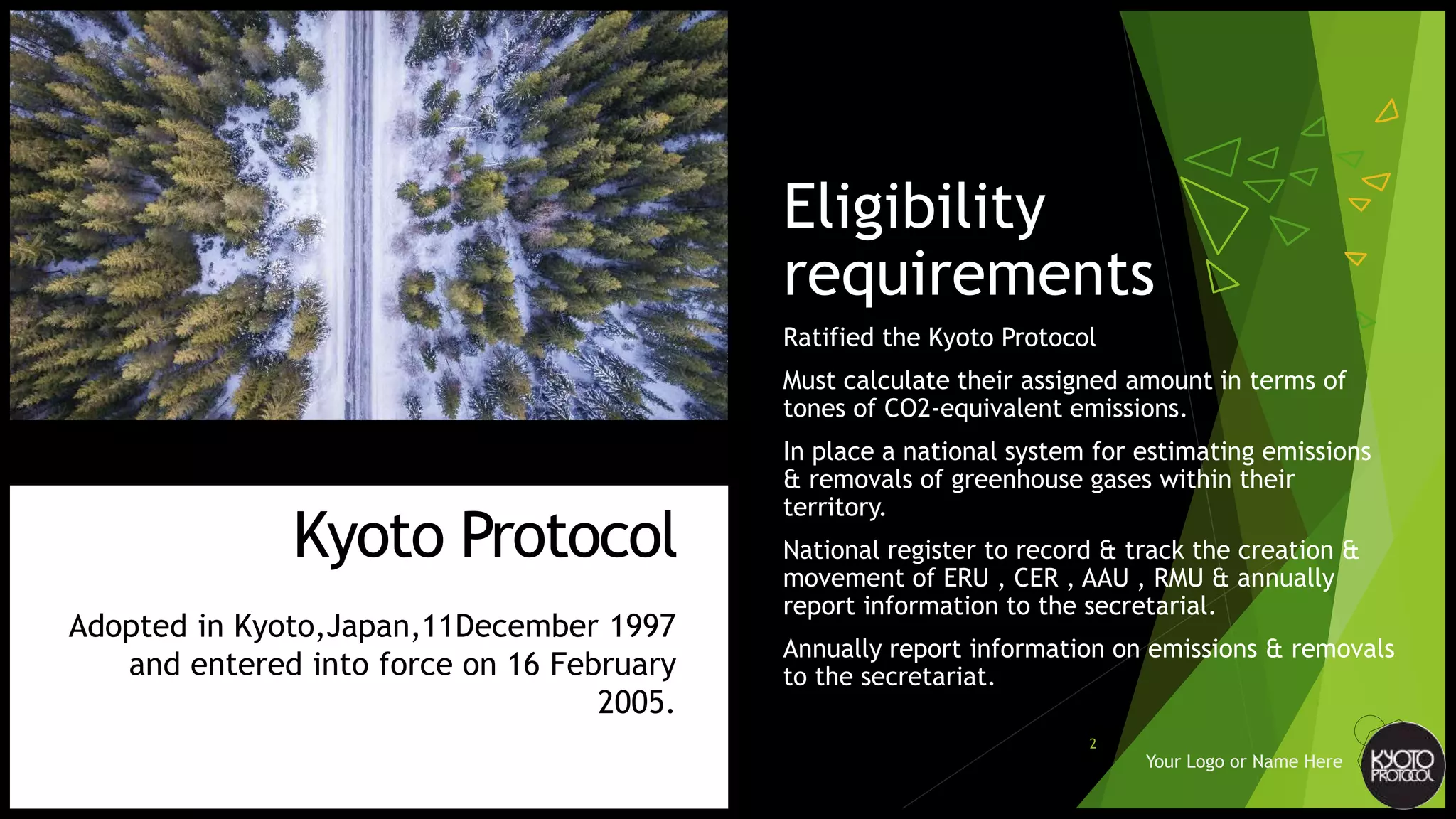 Kyoto protocol | PPT