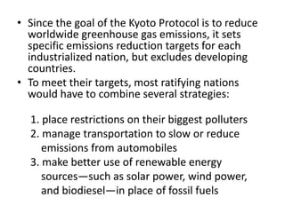 Kyoto protocol | PPTX