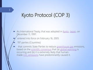 Kyoto protocol | PPTX