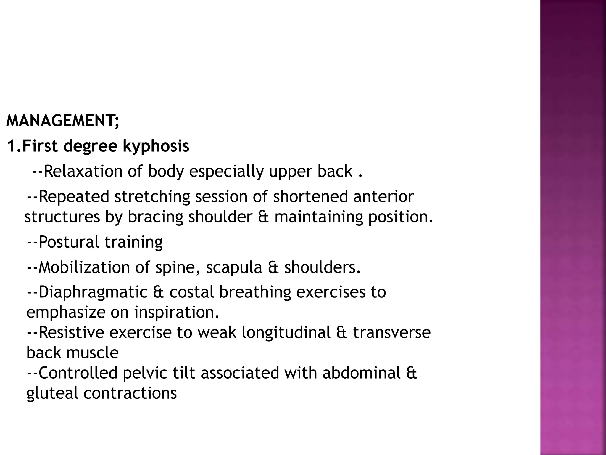 Kyphosis | PPTX