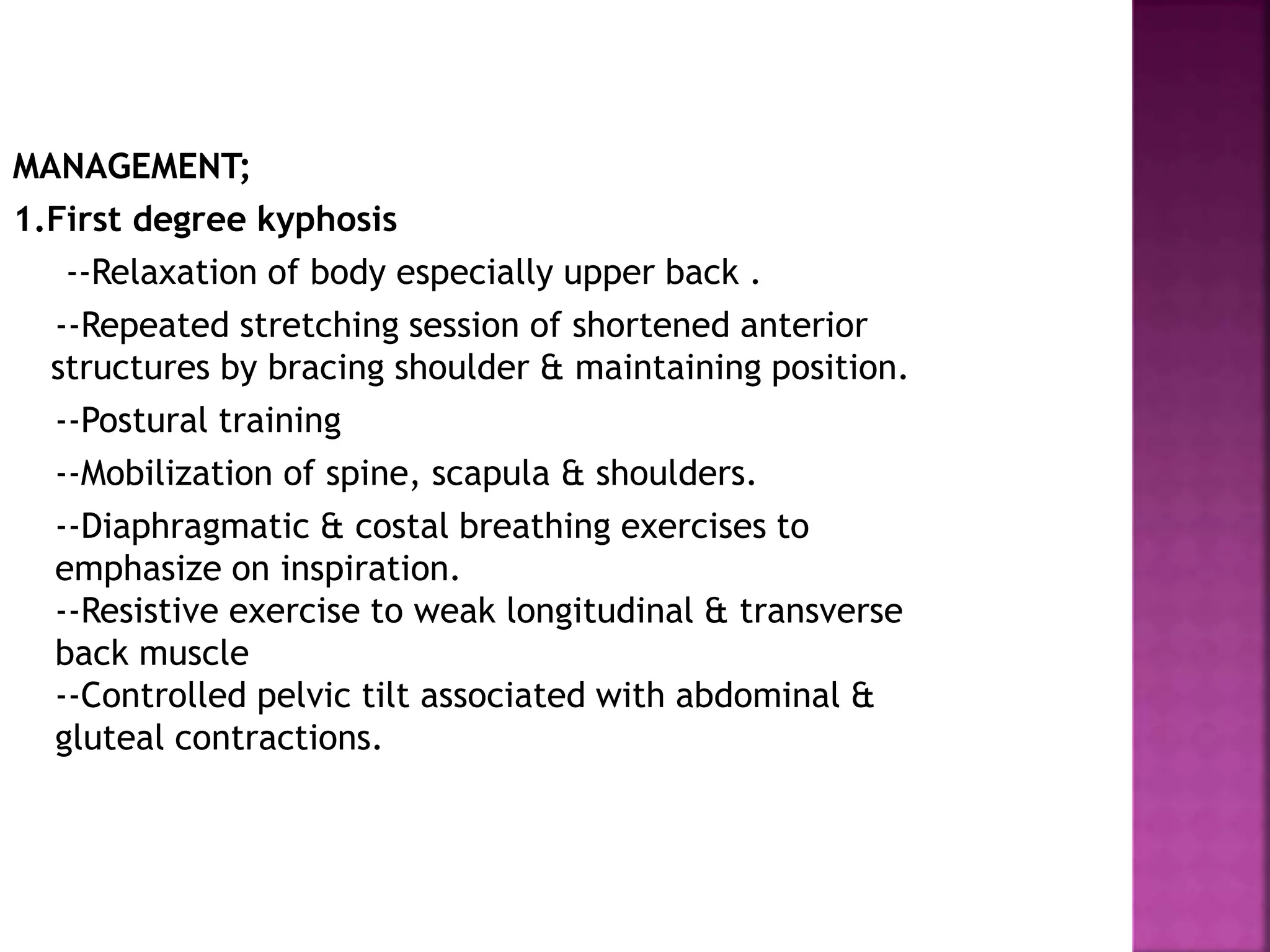 Kyphosis | PPTX