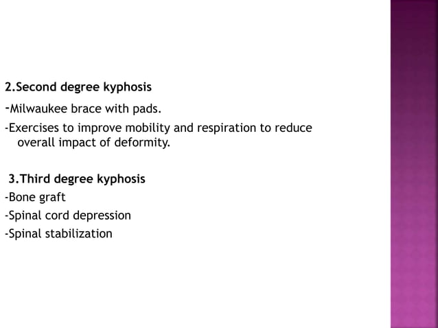 Kyphosis | PPTX