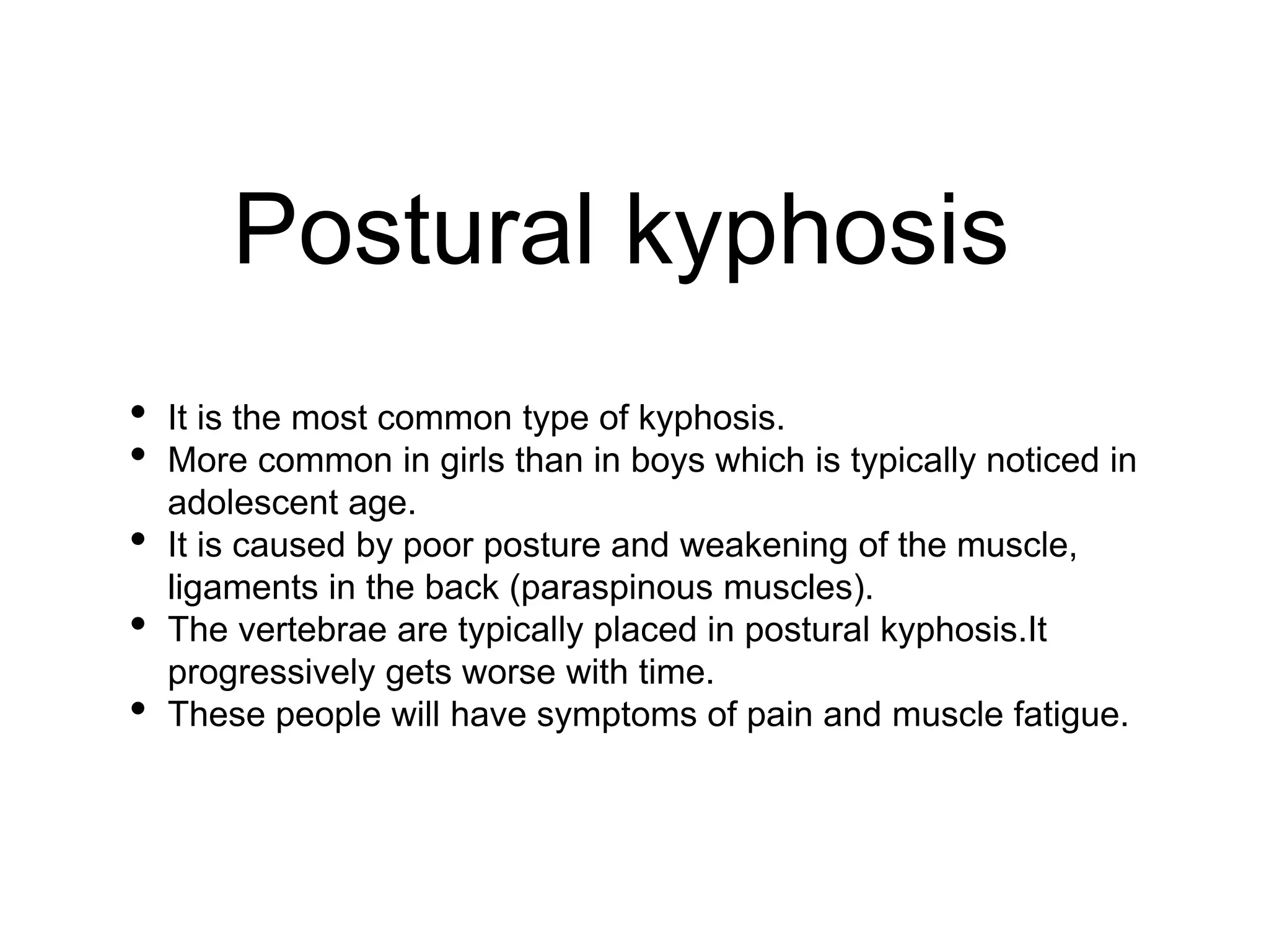 Kyphosis and Lordosis | PPTX