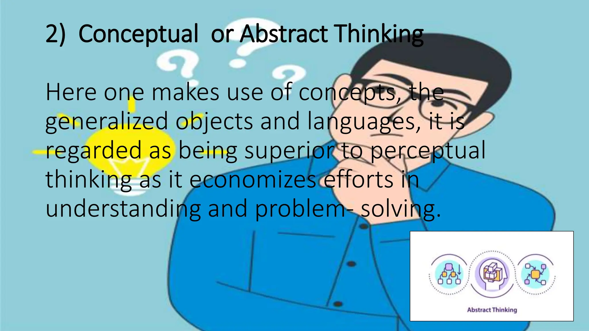 Types of Thinking Bsc Nursing Psychology | PPTX